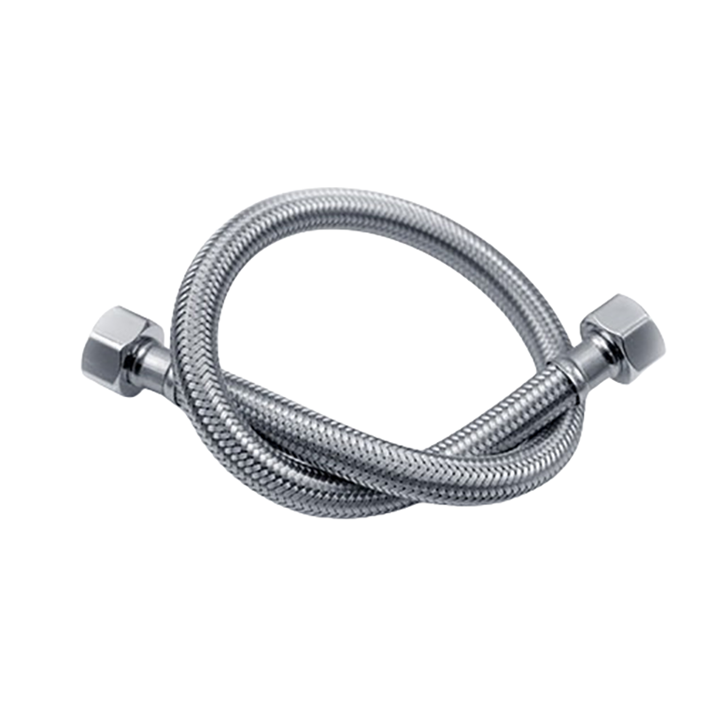 Furtun alimentare apa calda si rece LLWL, inox, argintiu, 40cm - eMAG.ro