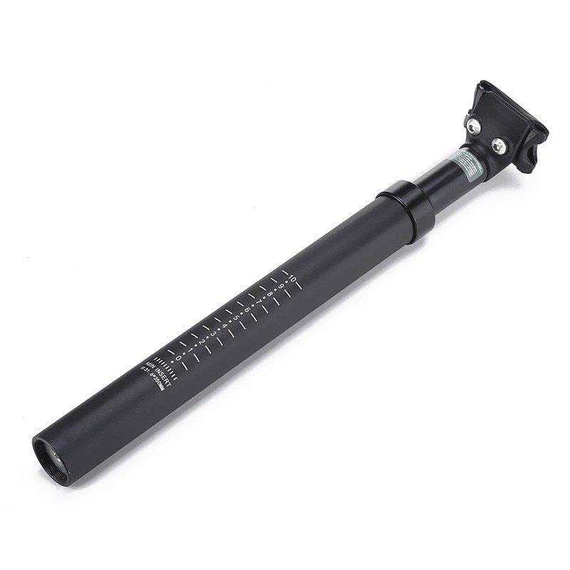 Tija sa bicicleta cu suspensie, LLWL, metal, reglabila, 25.4x300-400mm ...