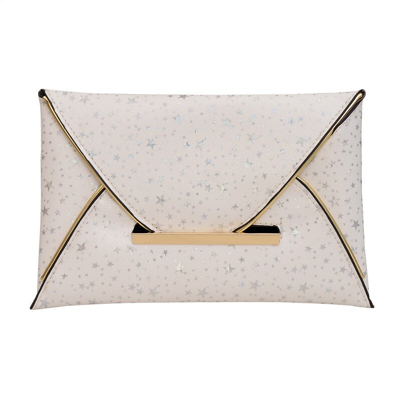 Geanta tip plic, LLWL, design ergonomic, Poliuretan, alba, 18x28x1cm ...