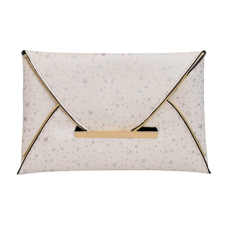 Geanta tip plic, LLWL, design ergonomic, Poliuretan, alba, 18x28x1cm ...