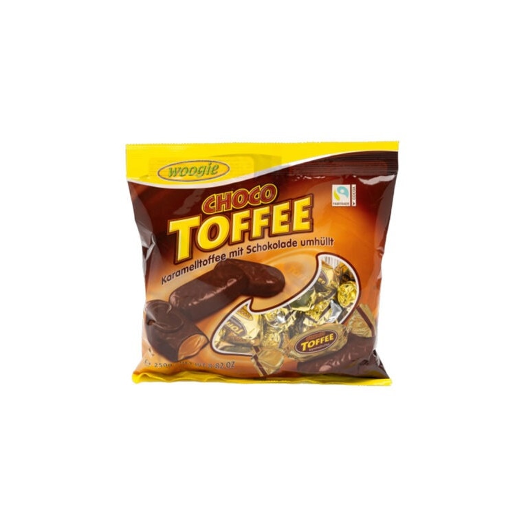 Caramele Woogie, Choco Toffee, 250 g - eMAG.ro
