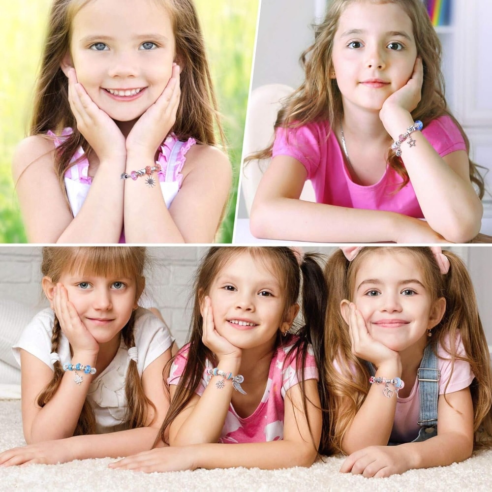 Set Realizare Bratari Colorate Velixo®, Contine Diverse Bijuterii ...