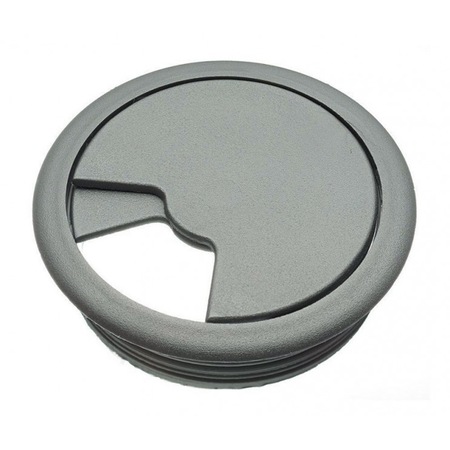 Doza birou pentru trecere cabluri, Ø 60 mm, gri, 50 buc / set - eMAG.ro