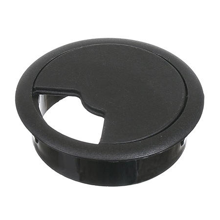 Doza birou pentru trecere cabluri, Ø 60 mm, negru, 50 buc / set - eMAG.ro