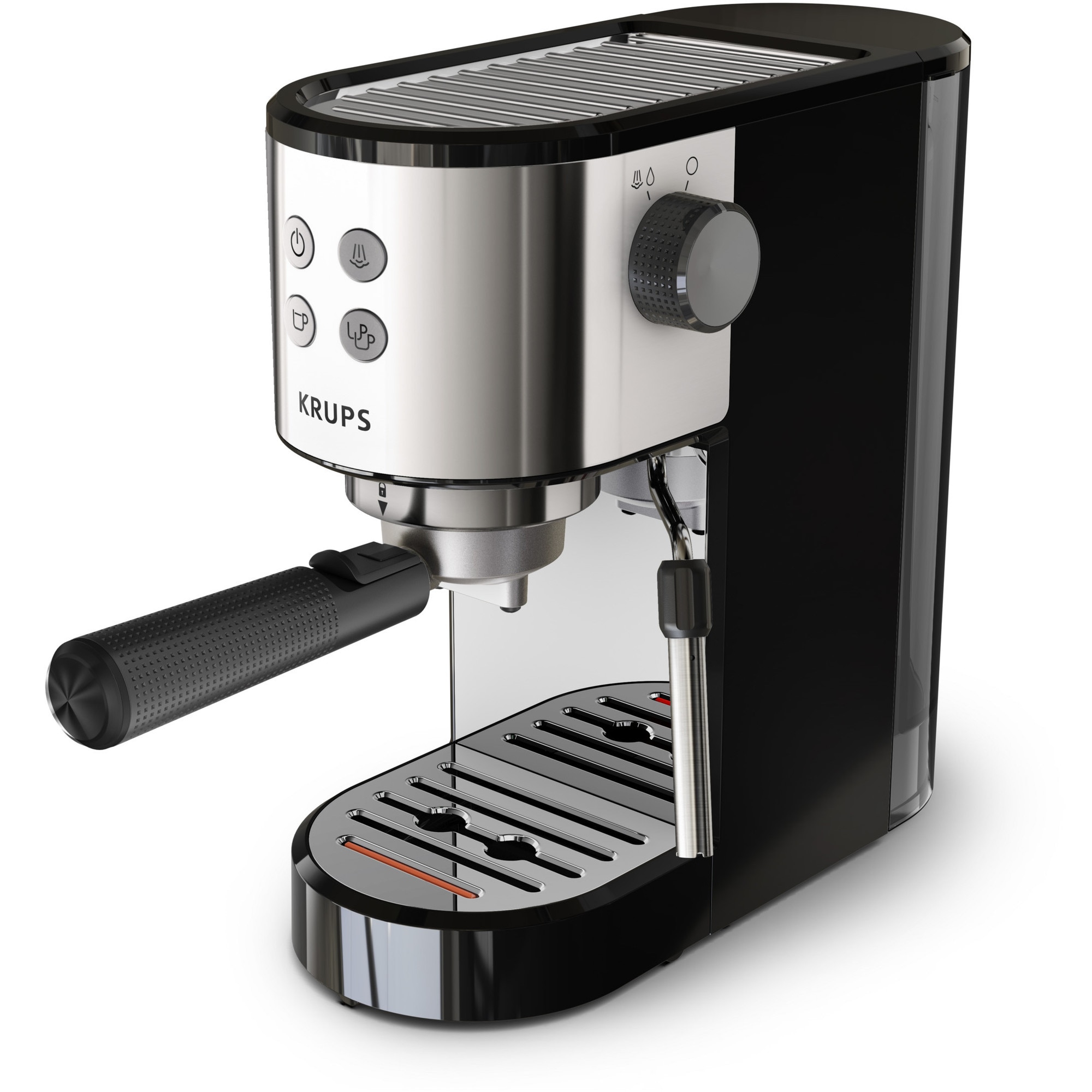 Espressor manual Krups Virtuoso Essential XP441810, presiune 15 bari ...