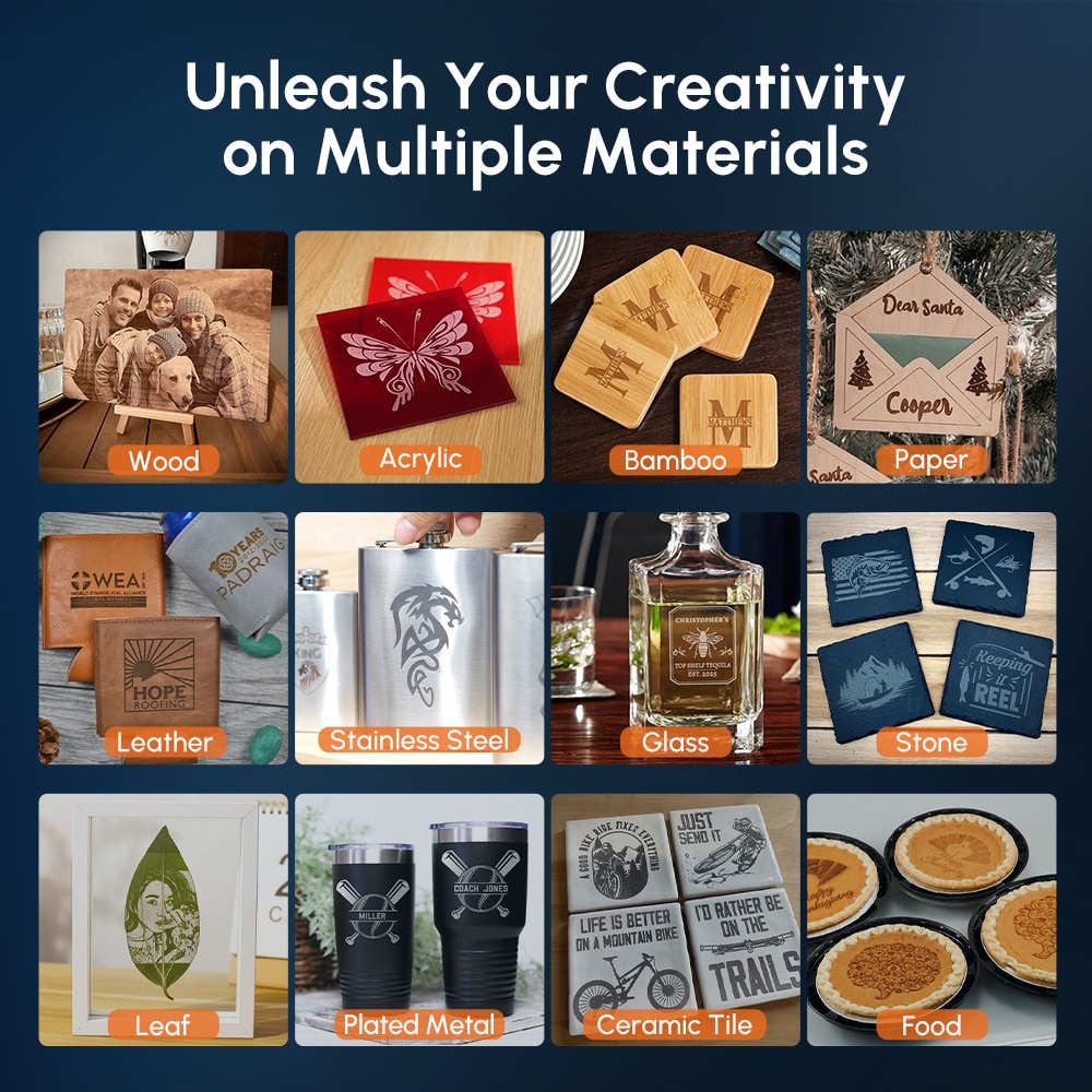 Algolaser Cnc машина за лазерно гравиране и рязане Diy комплект мощност 72w лазер 10w