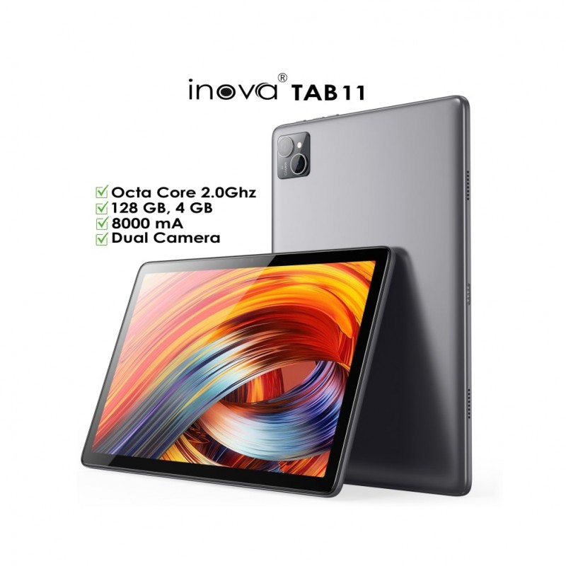 Tableta INOVA® TAB11, Octa-Core, 10.1", Android 13, 4GB RAM, 128GB ROM ...