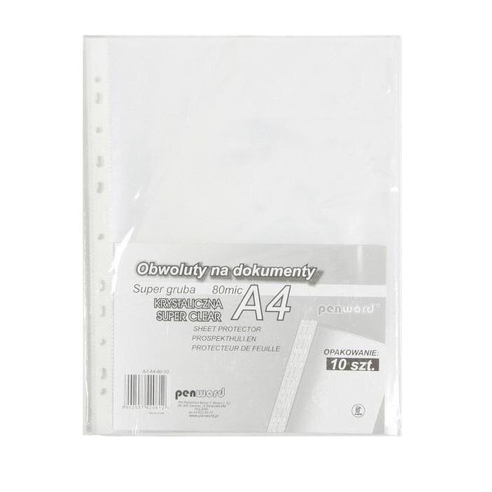 Set 10 folii protectie, Penword, A4, Transparent - eMAG.ro