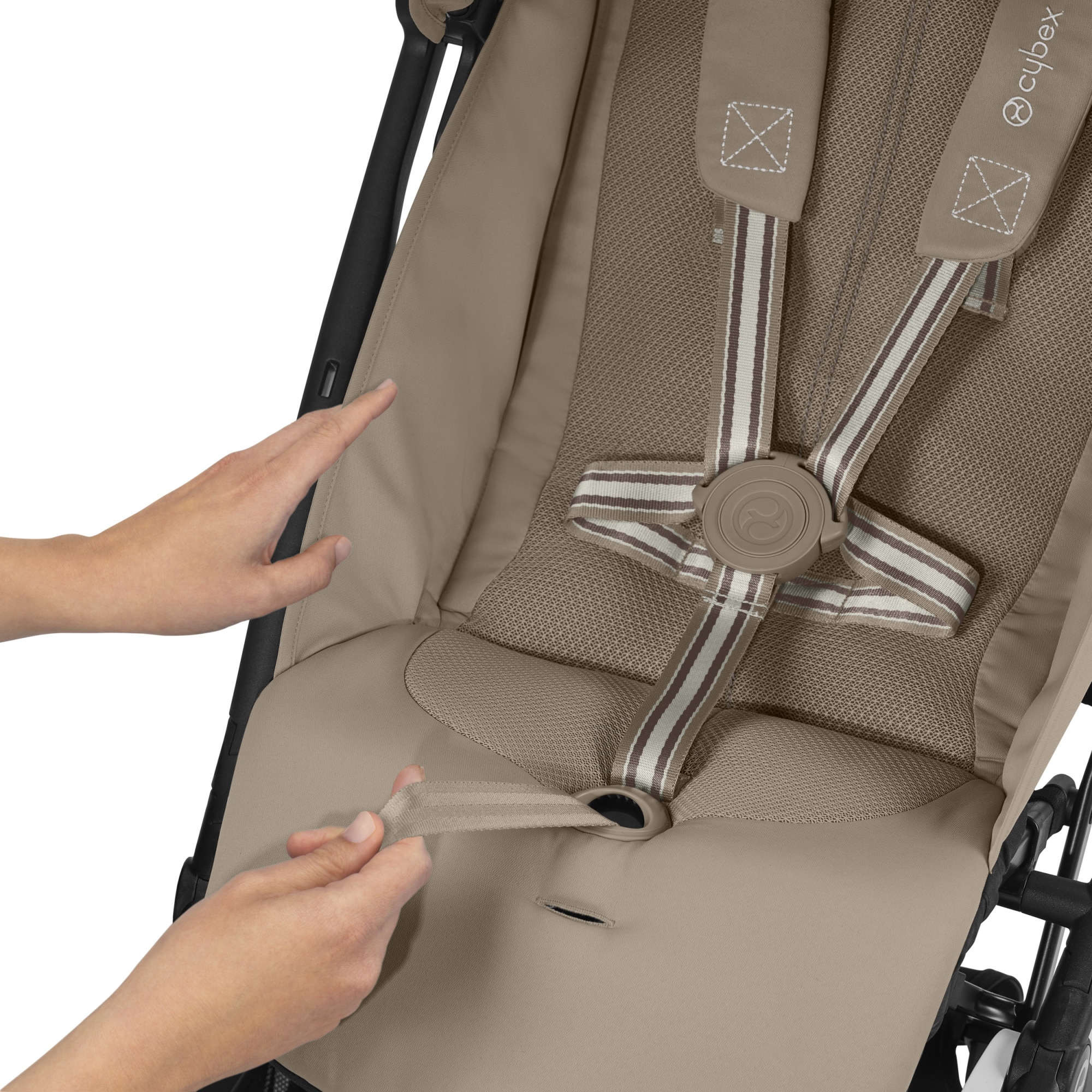Carucior sport compact, ultra usor, Cybex Gold LIBELLE TPE Almond Beige ...