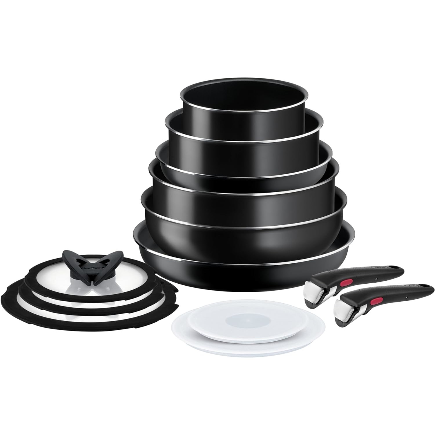 Set cratite Tefal Ingenio Easy On, 13 piese, strat anti-aderent ...