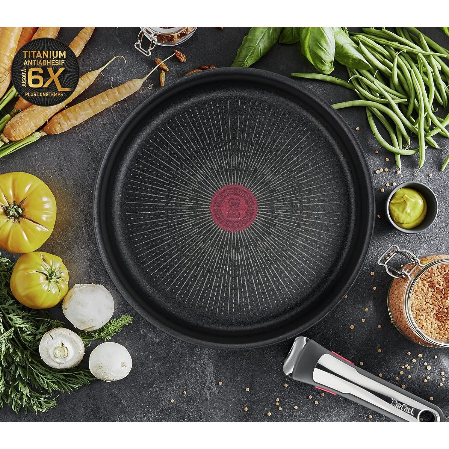 Set cratite Tefal Ingenio Easy On, 13 piese, strat anti-aderent ...