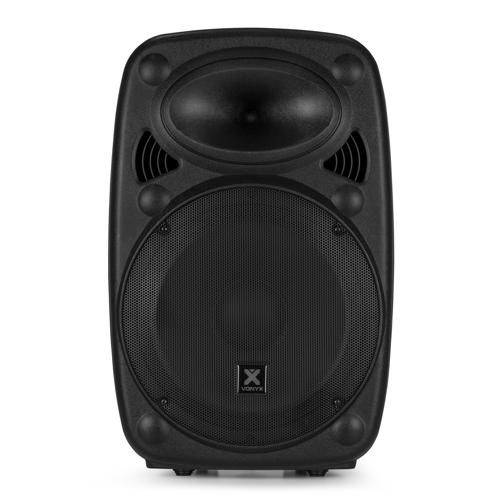 Boxa portabila cu 2 microfoane UHF, negru, 15”, 500W RMS, Vonyx VERVE46 ...