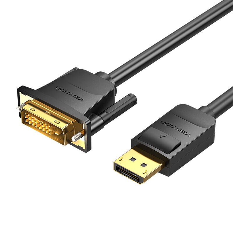 Cablu DisplayPort la DVI, Vention HAFBG, 1,5m, negru - eMAG.ro