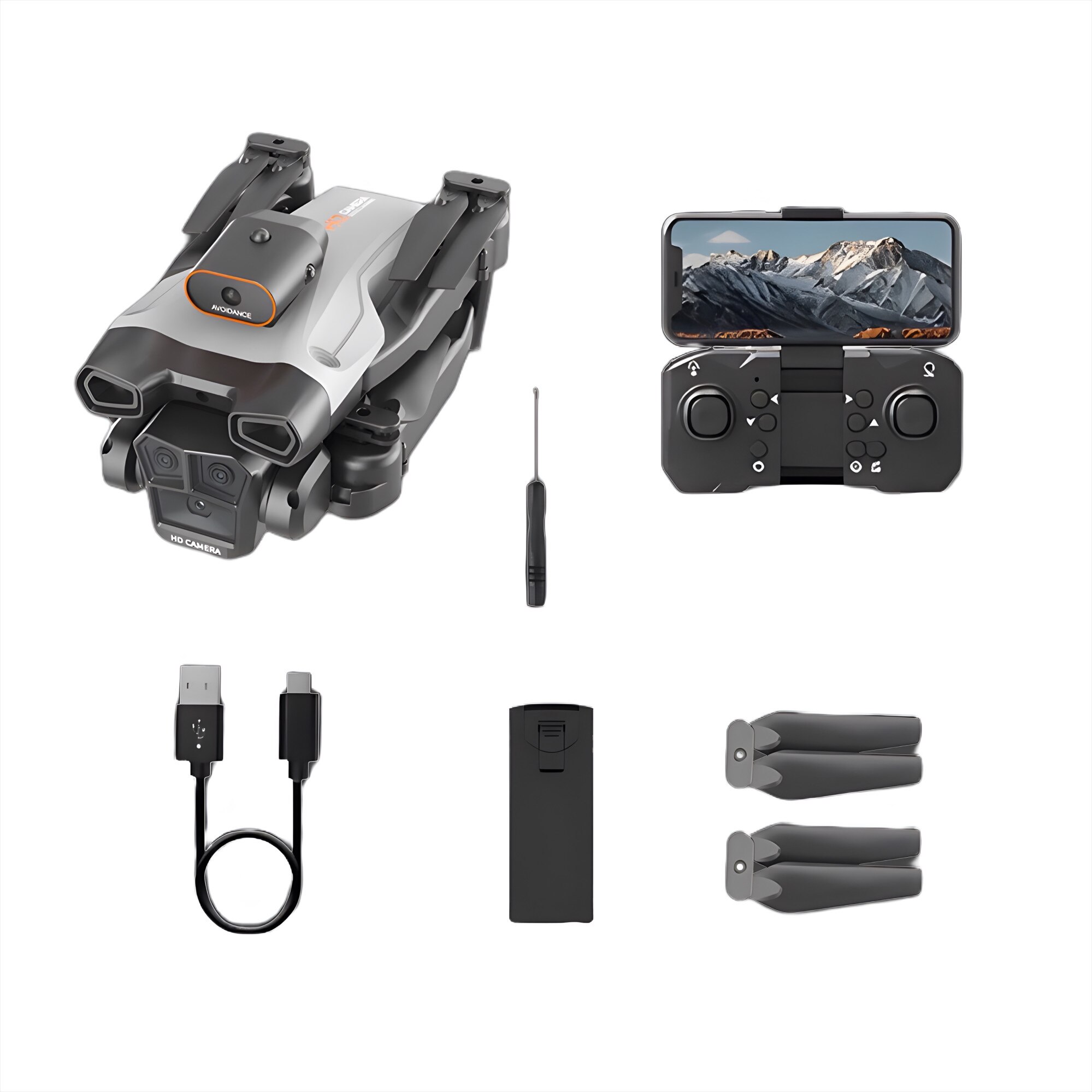 Drona HexaCraft, HC12 - Trend, 5G, pentru incepatori, copii sau adulti ...