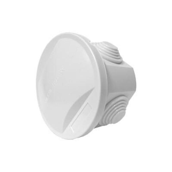 Doza aparenta rotunda, cu presetupe, Mentavill, 80x50, IP65, gri - eMAG.ro