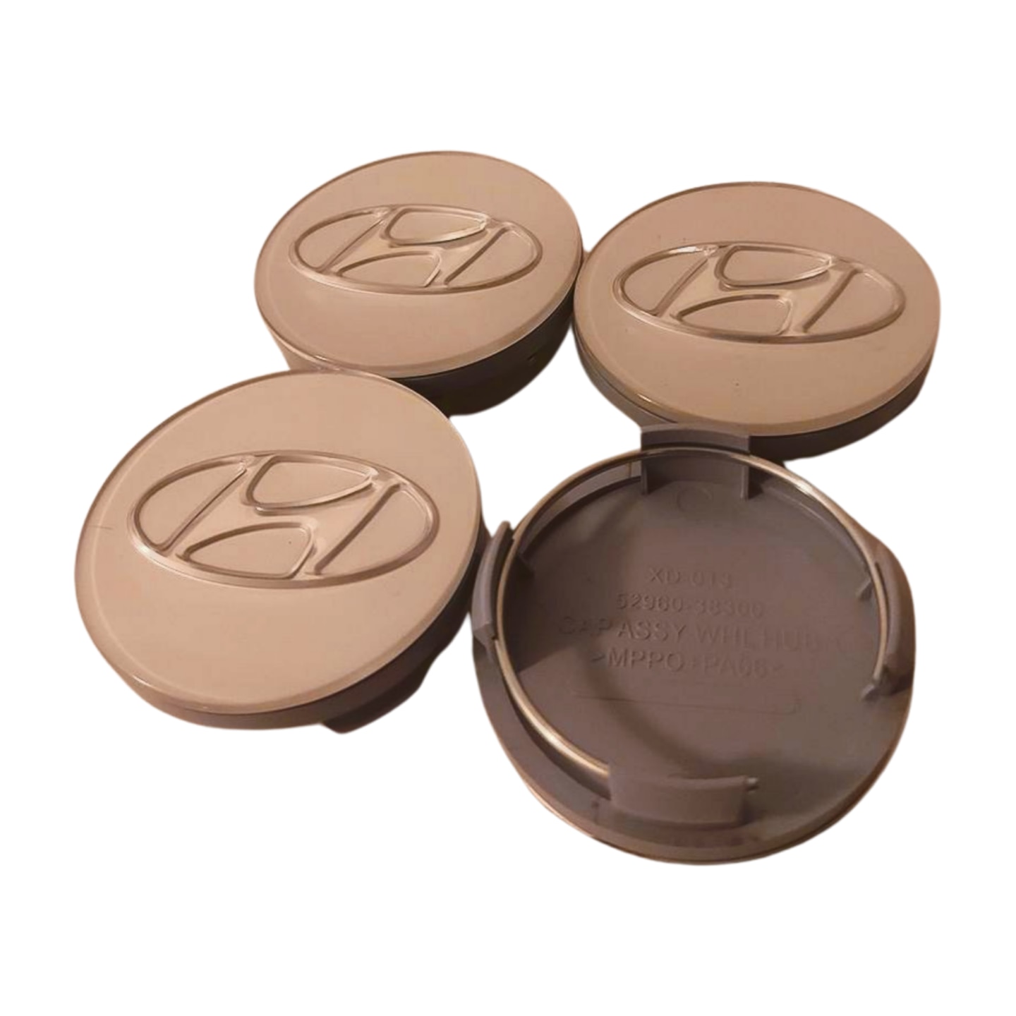 Set 4 capace jante Hyundai argintii exterior: 60mm, interior: 56mm ...