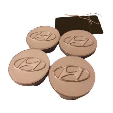 Set 4 capace jante Hyundai argintii exterior: 60mm, interior: 56mm ...