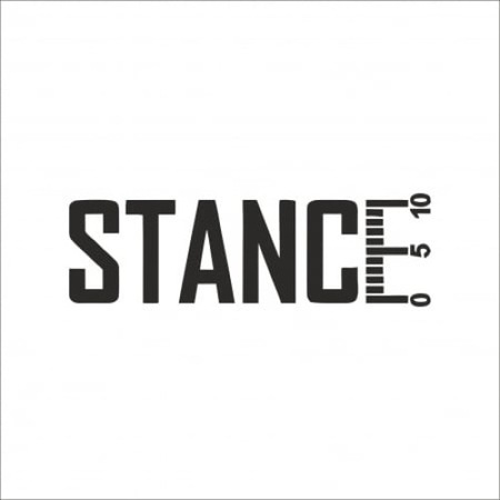 Sticker Stance - 15 CM - Negru - eMAG.ro