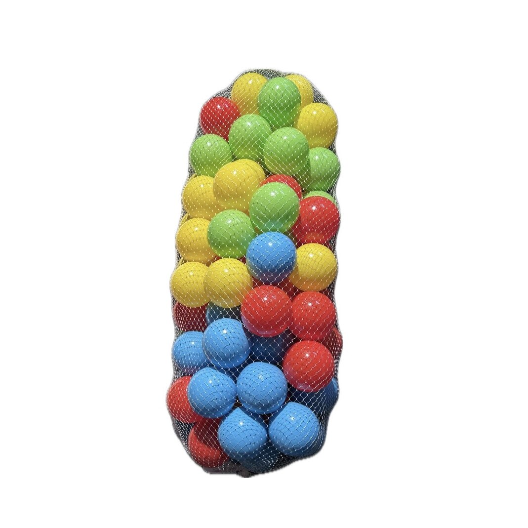 Set 100 bile colorate 7 cm Playcity - eMAG.ro