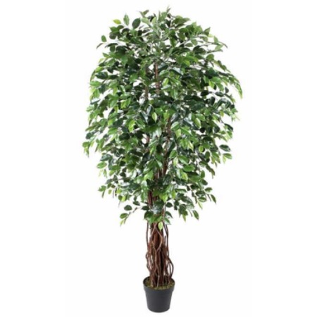 Pom artificial, copac Ficus cu aspect natural, 180 cm - eMAG.ro