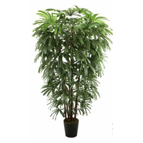 Pom artificial, copac Rhapis cu aspect natural, 210 cm - eMAG.ro