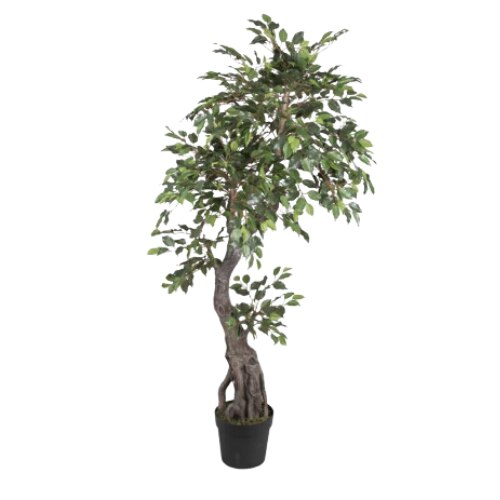 Pom artificial, copac Ficus cu aspect natural, 190 cm - eMAG.ro