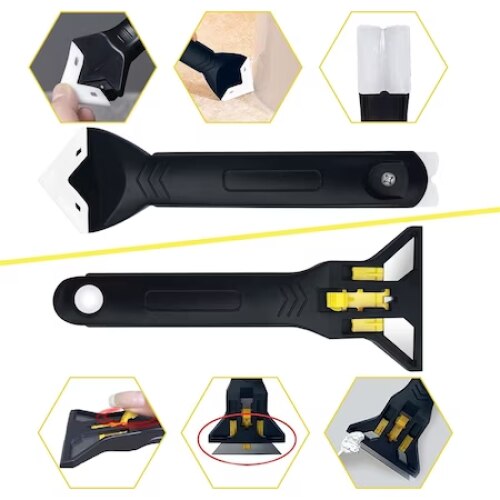 Set Unelte Indepartare si Netezire Silicon, Racleta, Spatula, Varf ...