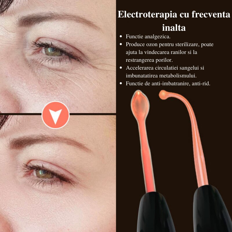 Aparat Electrodem BLOOMANT, Tratament cu Frecventa Inalta pentru Acnee ...