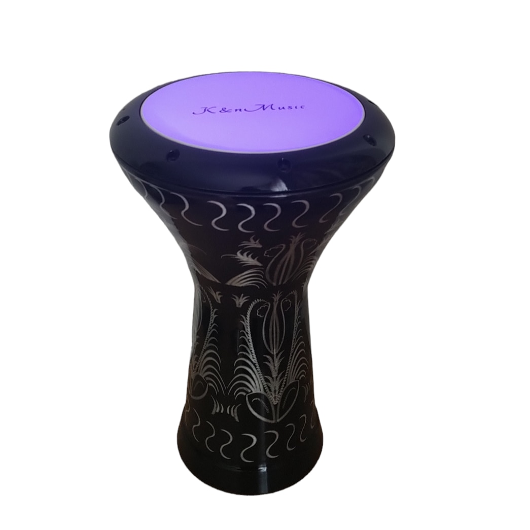 Tarabana Darbouka cu Telecomanda, Lumina Led, Inaltime 44 cm Diametrul ...