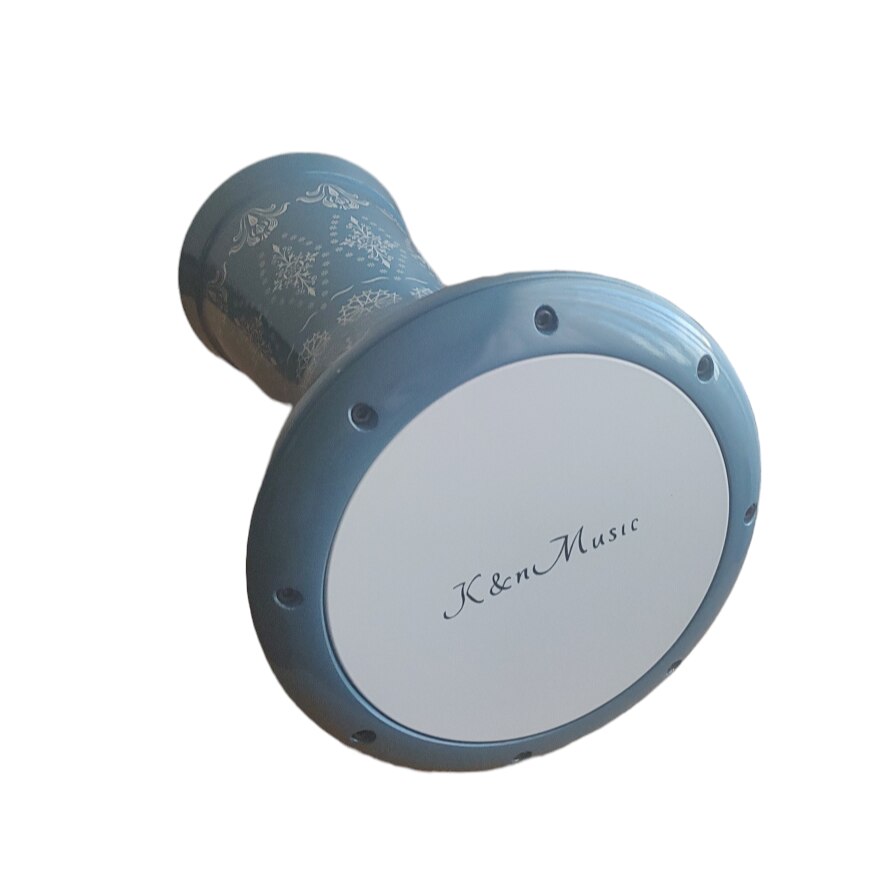 Tarabana Darbouka, Inaltime 44 cm Diametrul 21, 5 cm, Albastru Desene ...