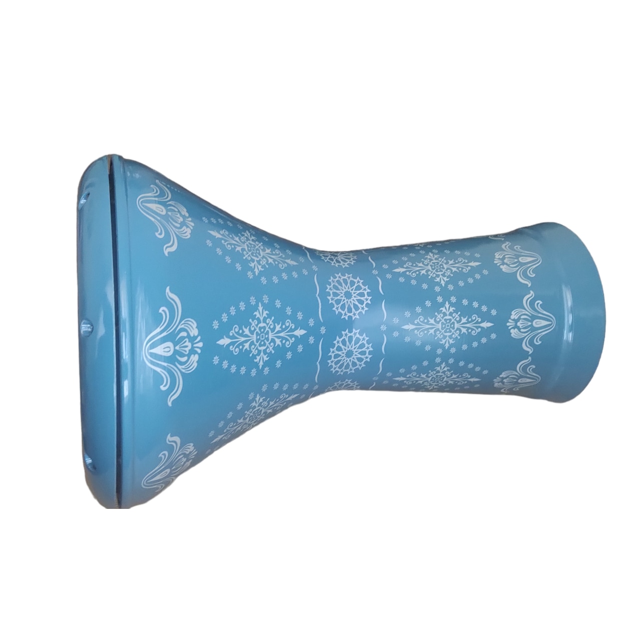 Tarabana Darbouka, Inaltime 44 cm Diametrul 21, 5 cm, Albastru Desene ...