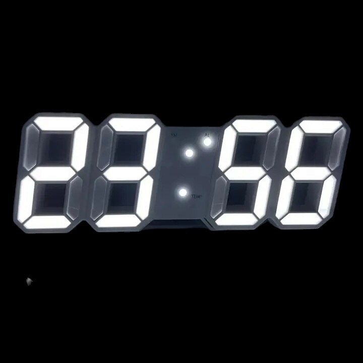 Ceas digital cu led 3d - eMAG.ro