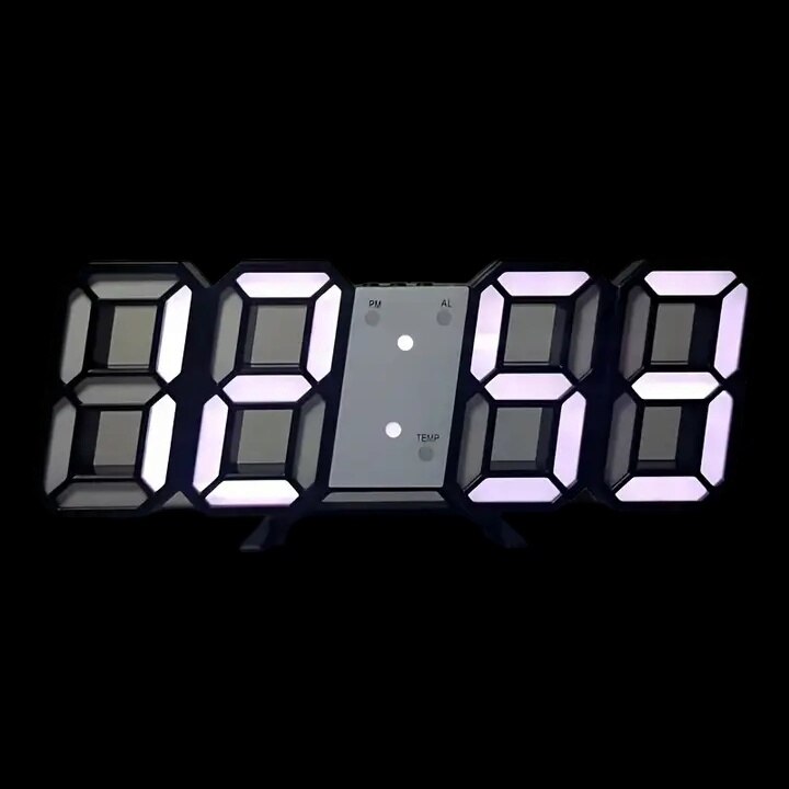 Ceas digital cu led 3d - eMAG.ro