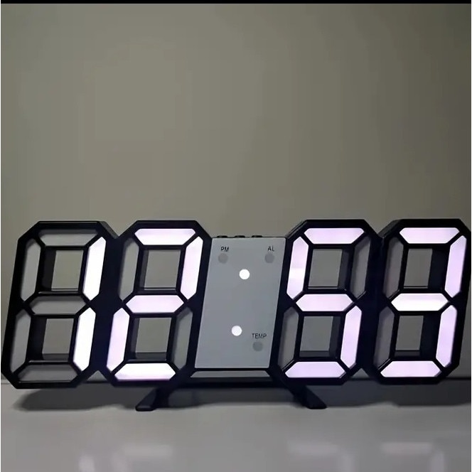 Ceas digital cu led 3d - eMAG.ro