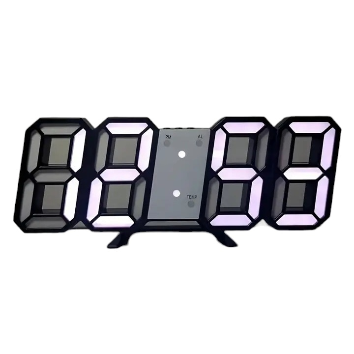 Ceas digital cu led 3d - eMAG.ro