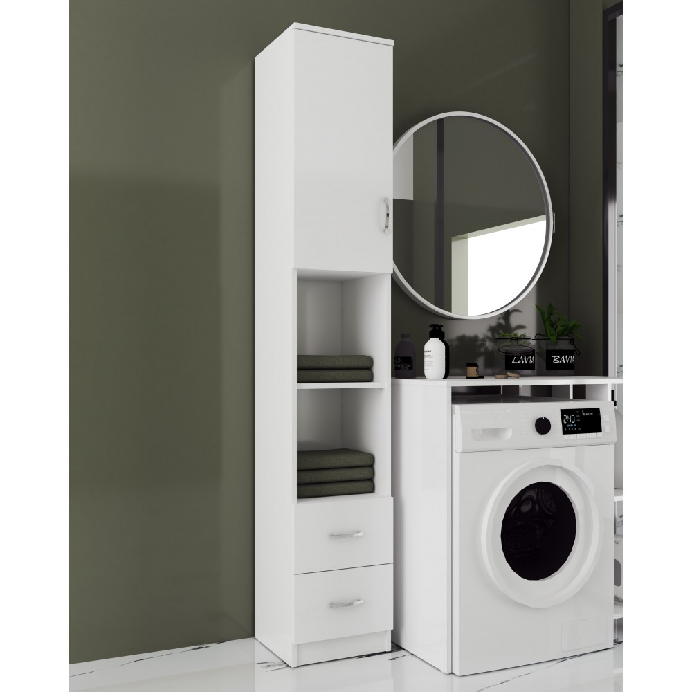 Dulap tip soldat 1U/2S, 35x35x199cm, Alb - eMAG.ro