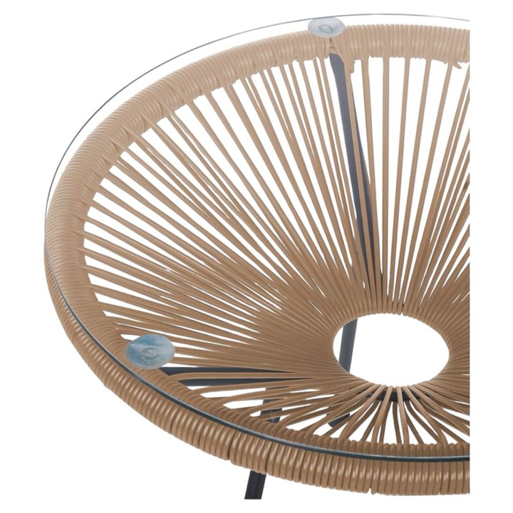 Set mobilier gradina, terasa, balcon, Acapulco, 2 scaune si o masa cu ...