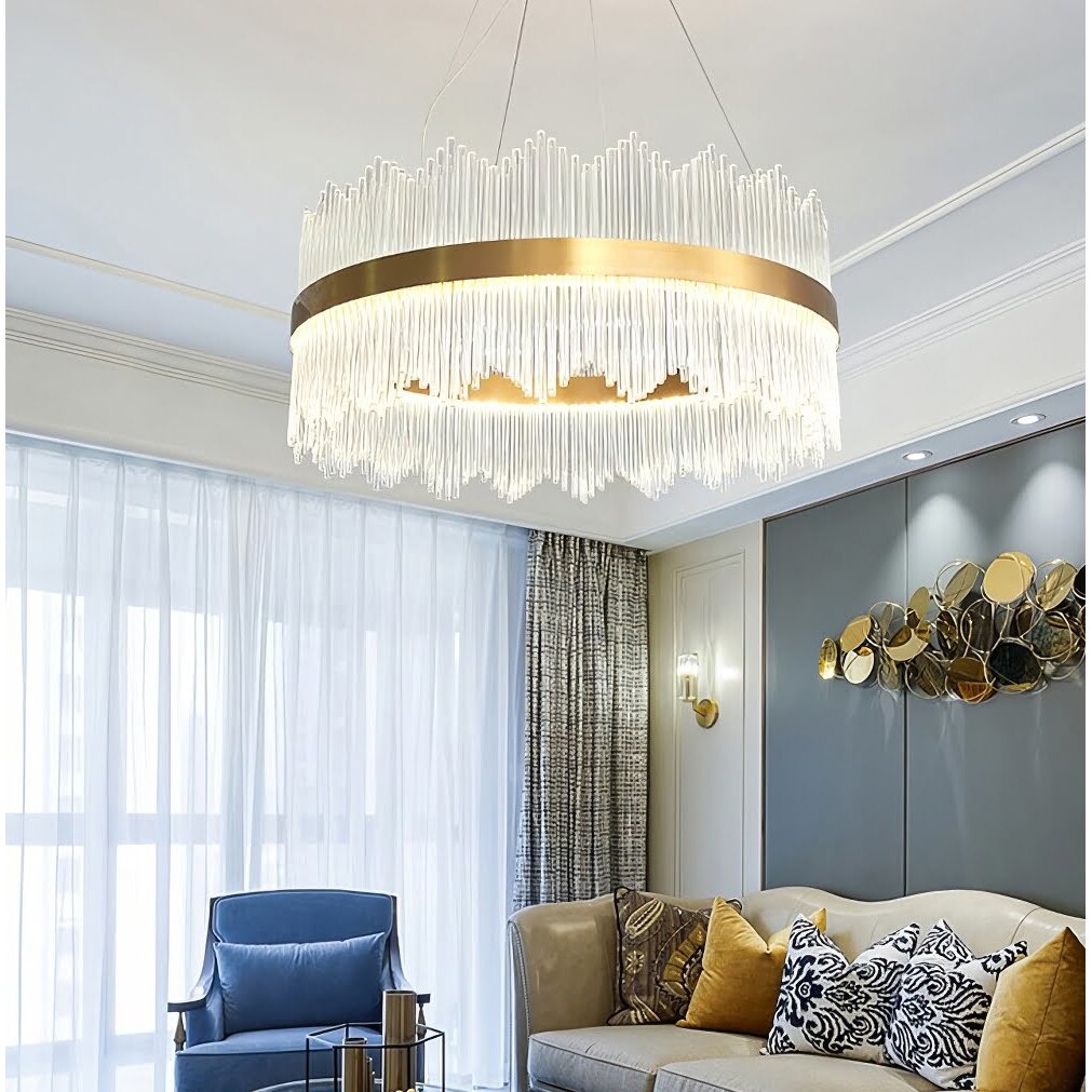 Candelabru LED SOHO-led 98W Auriu - eMAG.ro