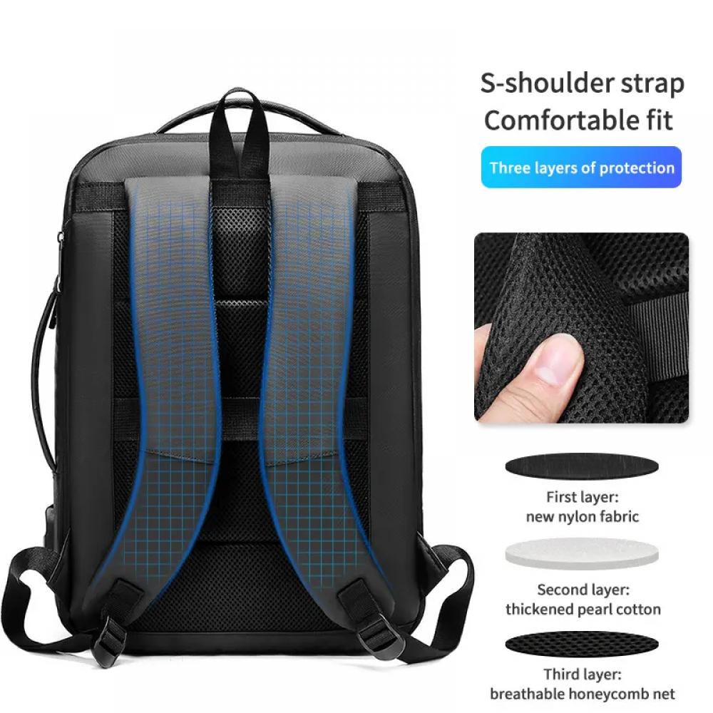 Hátizsák/táska, MingLu, kompatibilis 15, 6 hüvelykes laptoppal és 7, 9 hüvelykes táblagéppel ...