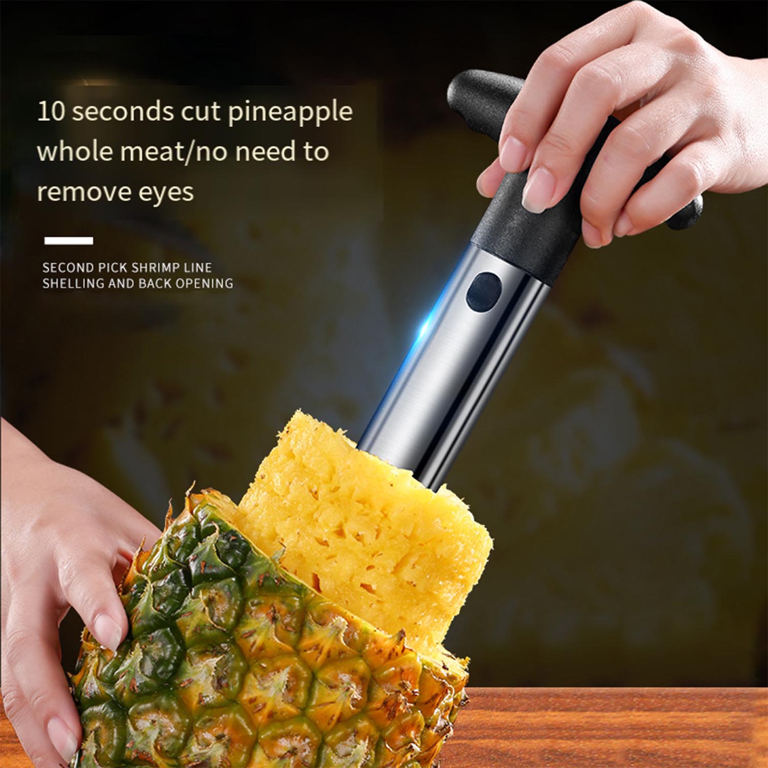 Cutit pentru ananas, Ville Pres Secs ，Forma de spirala， Inox\ABS ...