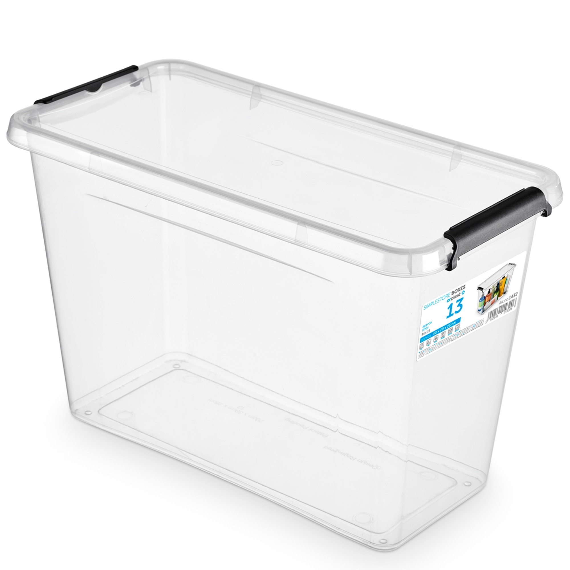 Recipient De Plastic Cu Capac Pentru Depozitare Polipropilena ...