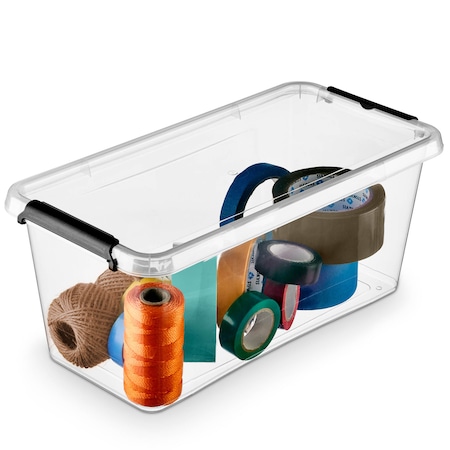 Recipient De Plastic Cu Capac Pentru Depozitare Polipropilena ...