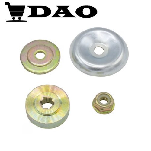 Kit reparatie 4piese angrenaj unghiular motocoasa, set flansa, saiba, piulita DAO - eMAG.ro