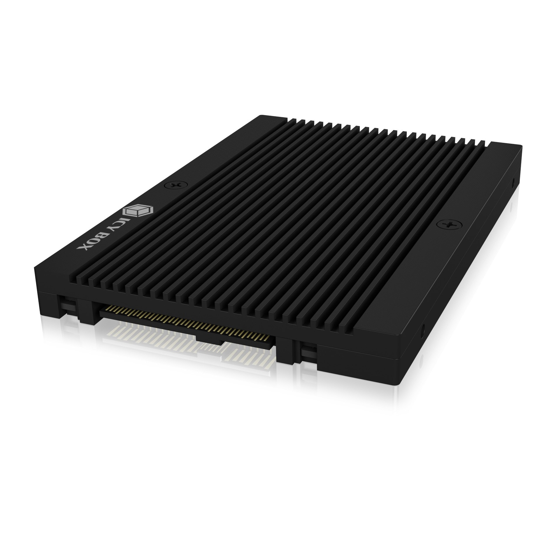 Rack Icy Box SSD, M.2 PCIe-től (NVMe) 2,5″ SSD-ig, 9,5 mm magas ...