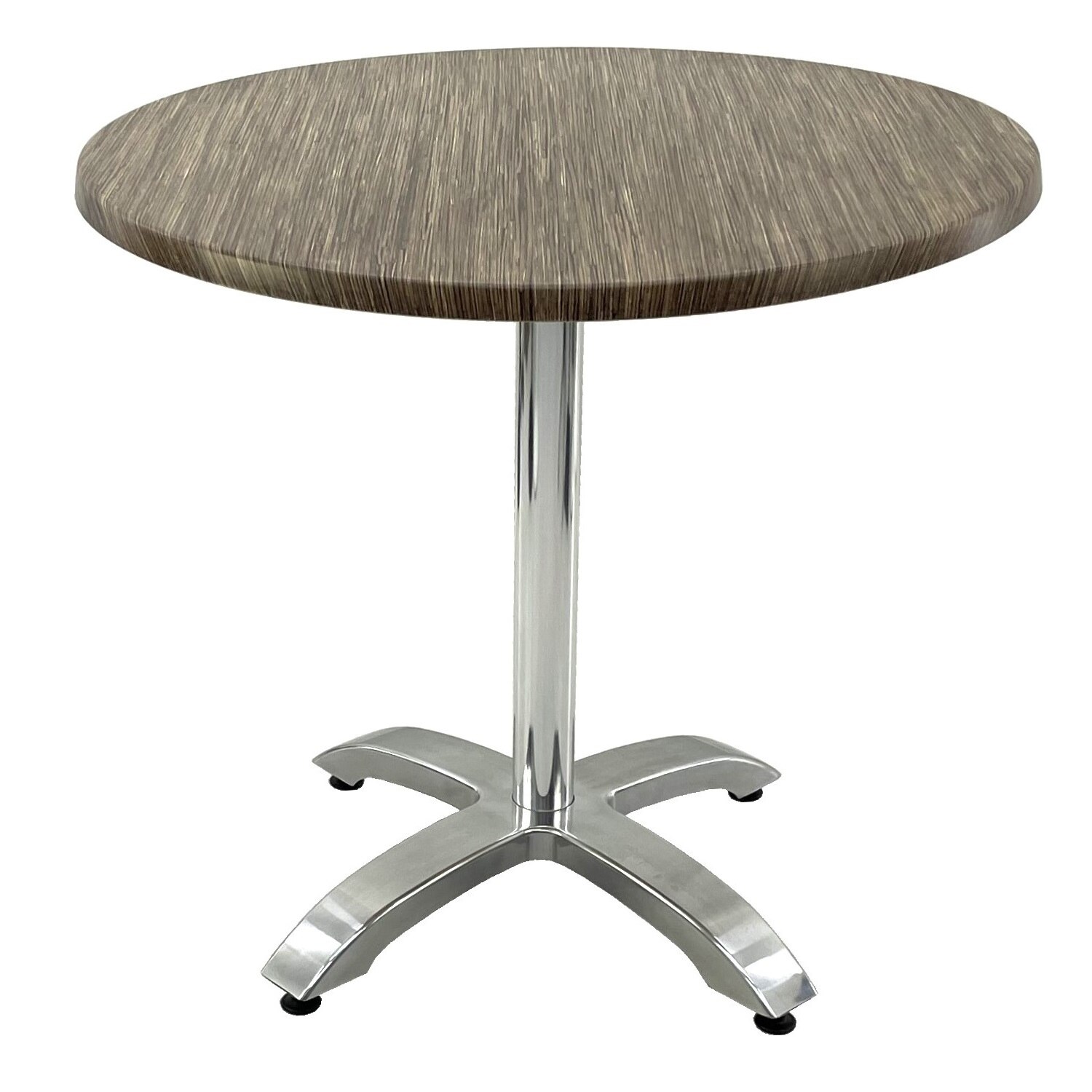 Masa restaurant/terasa rotunda D80xh74cm Raki Dark Seagrass, blat ...