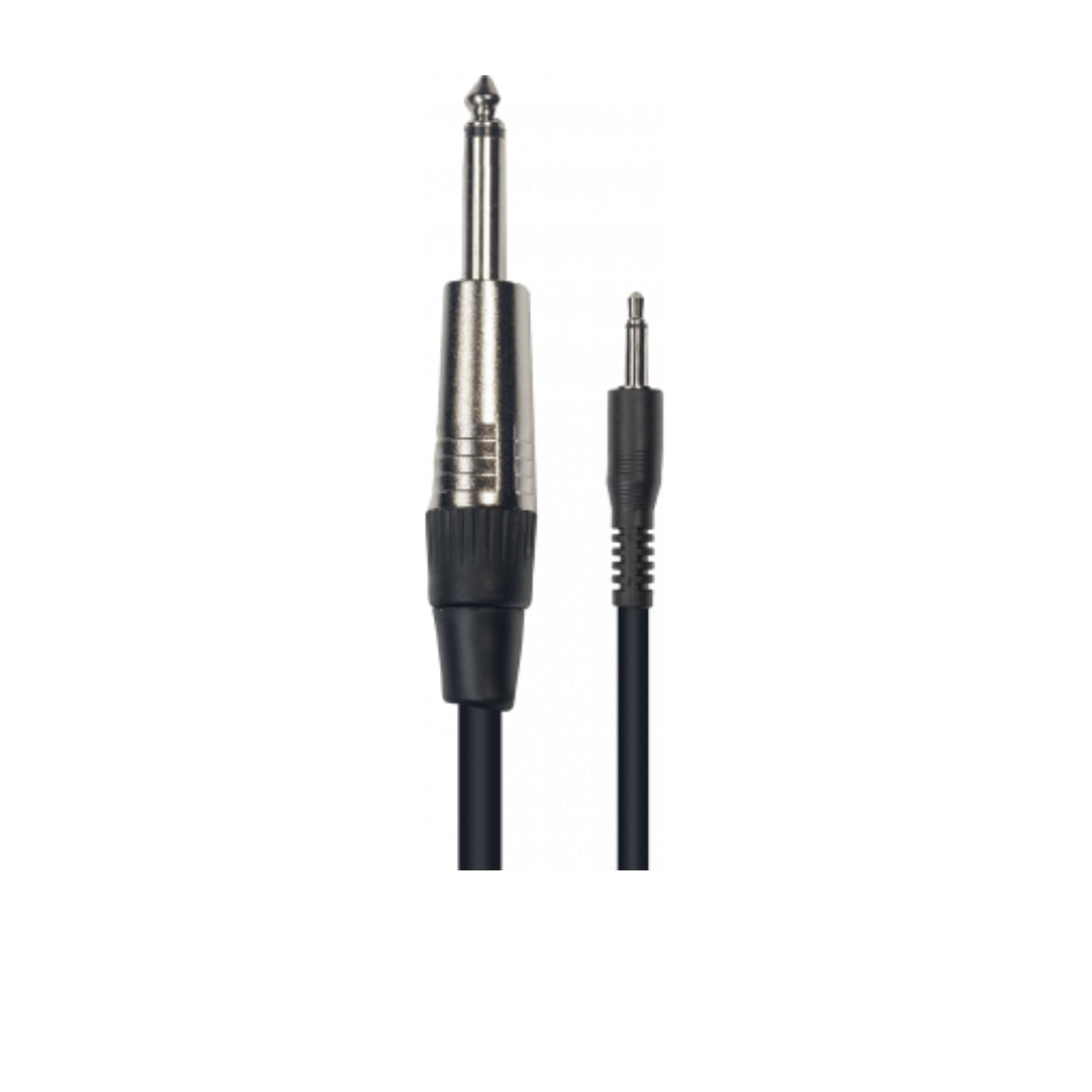 Cablu audio, Yellow cable, K13-3, mufa mono turnata de 1/4 inch la mini ...