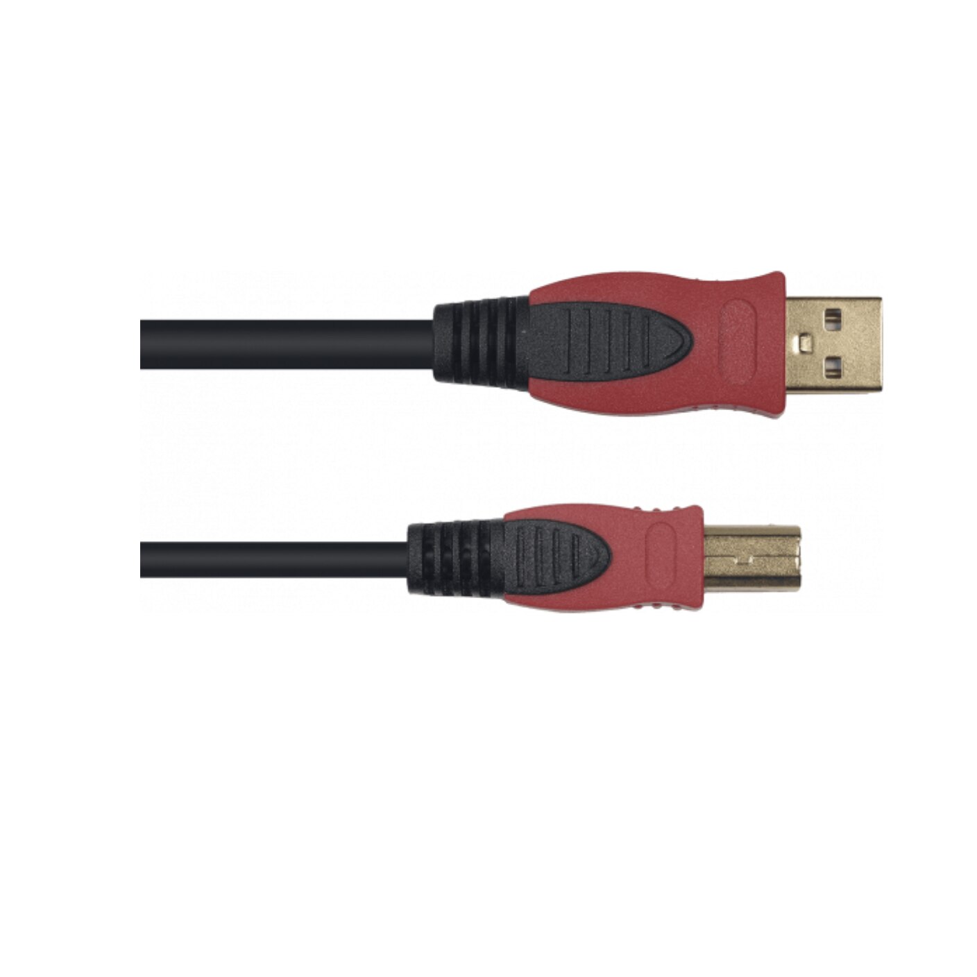 Cablu USB, cablu galben, N01-3, conector tata tip A la tip tata B, 3 ...