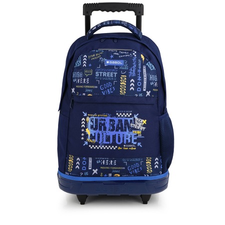 Rucsac scolar cu roti Gabol Skull, 34 x 46 x 20 cm - eMAG.ro