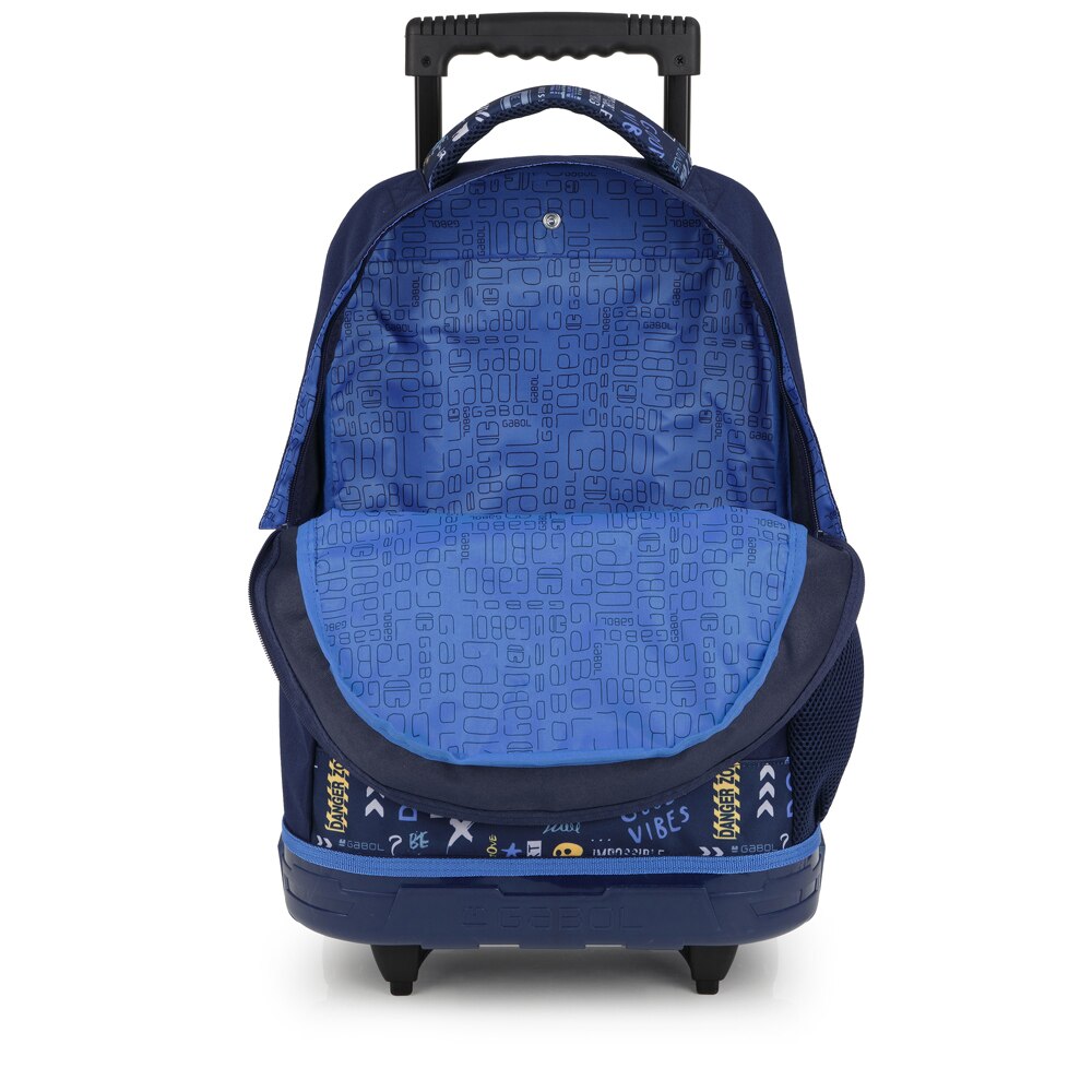 Rucsac scolar cu roti Gabol Skull, 34 x 46 x 20 cm - eMAG.ro