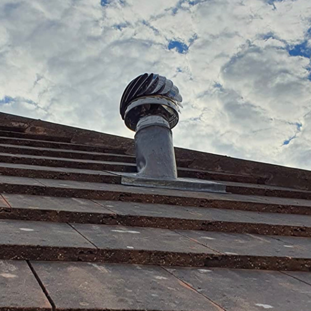 Capacul rotativ Capac pentru cos de fum Lockproo, F350 mm, ventilatie ...